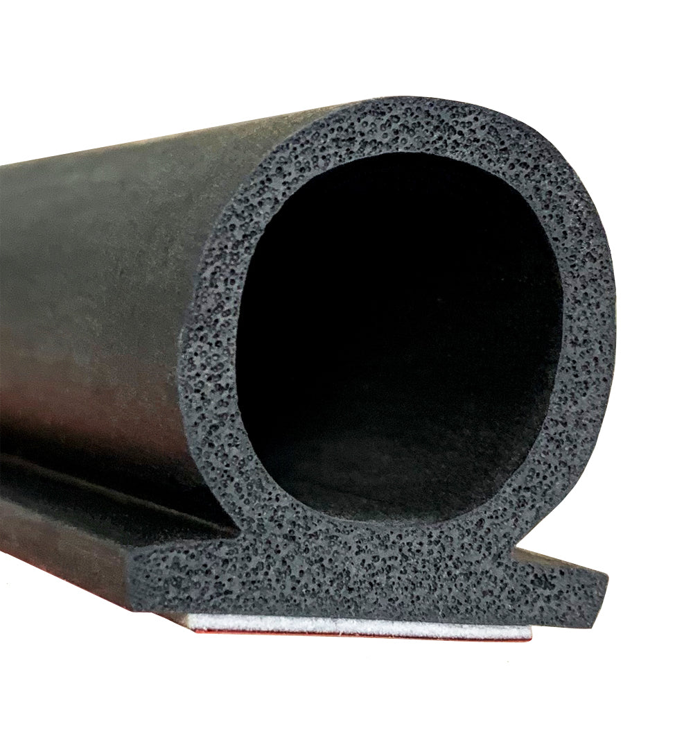 Perfil de goma EPDM con adhesivo para estanqueidad, talla grande ...